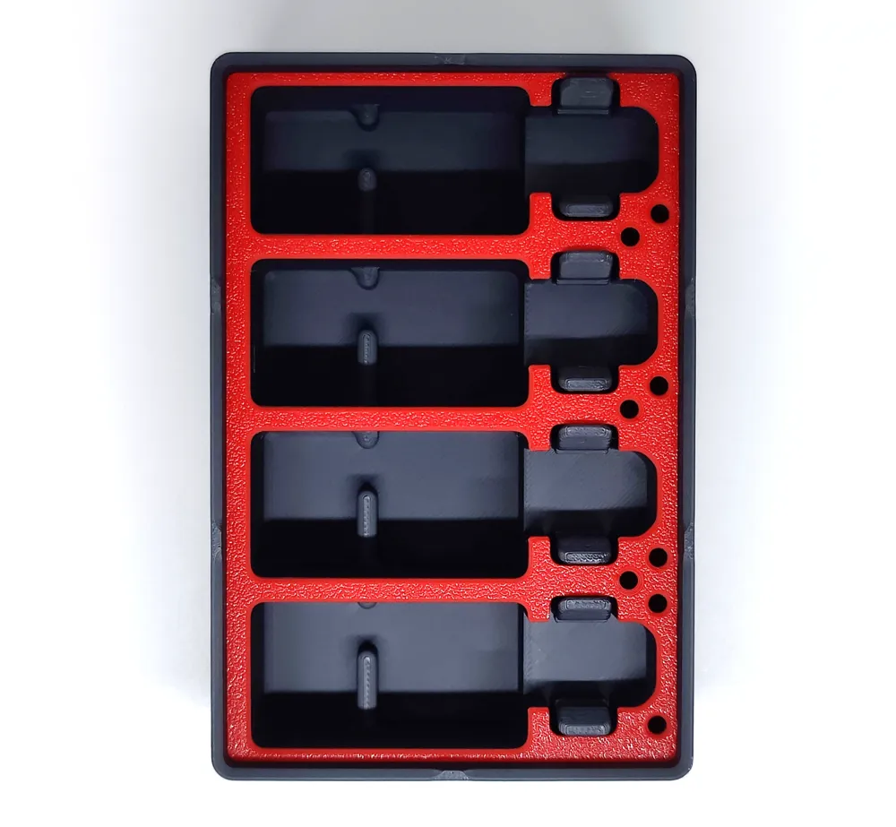 Gridfinity HotEnd Holder Bambu X1/P1 no AMS needed Remixed by ...