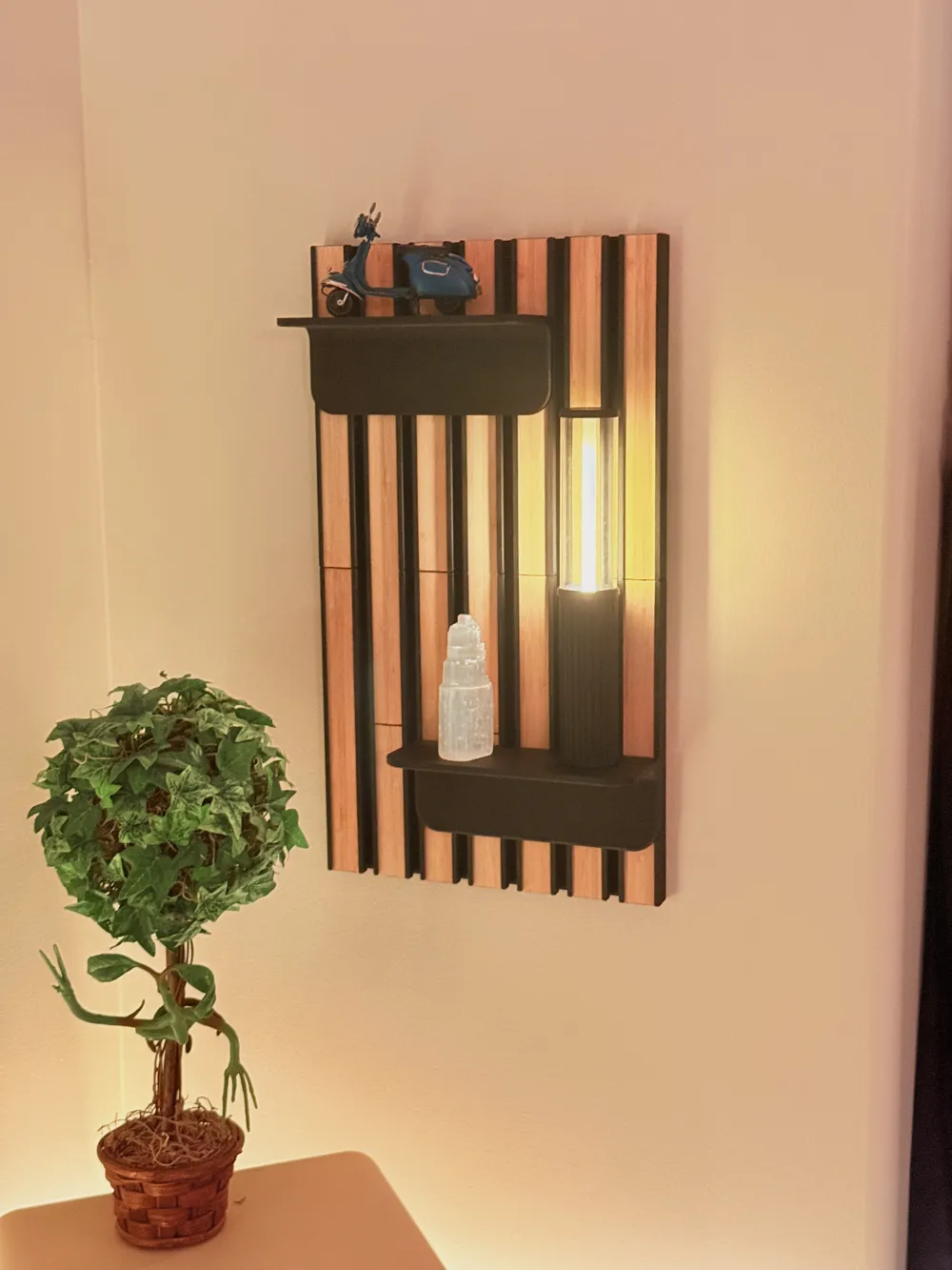 Woodland Slats - Skadis Board - Free 3D Print Model - MakerWorld