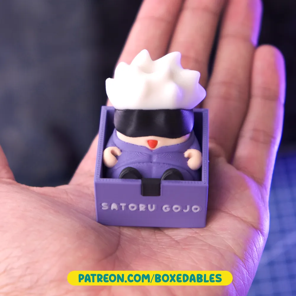 Satoru Gojo - Boxedables by Obunaga3D MakerWorld: Download Free 3D Models