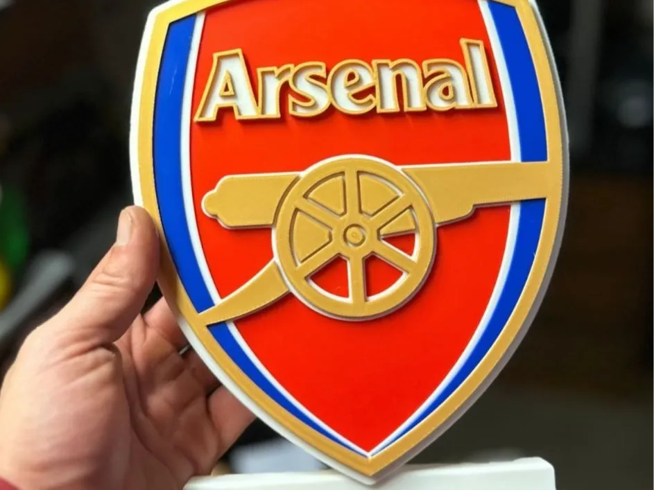 ARSENAL LOGO EMBLEM - PREMIER LEAGUE - Free 3D Print Model - MakerWorld