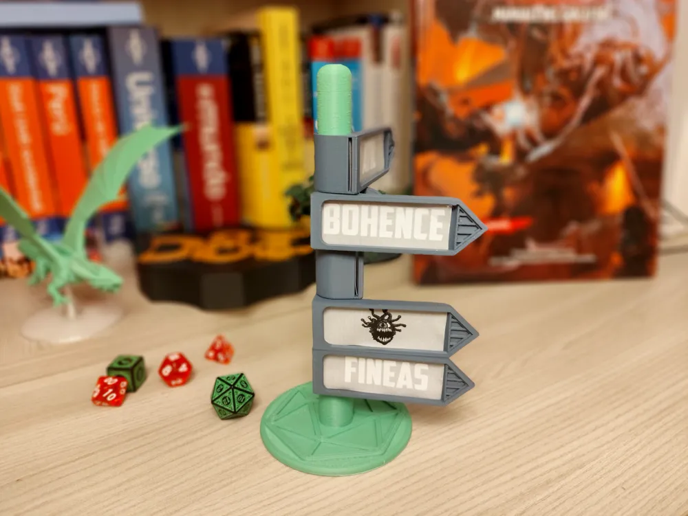 Initiative Tracker DnD TTRPG - Free 3D Print Model - MakerWorld