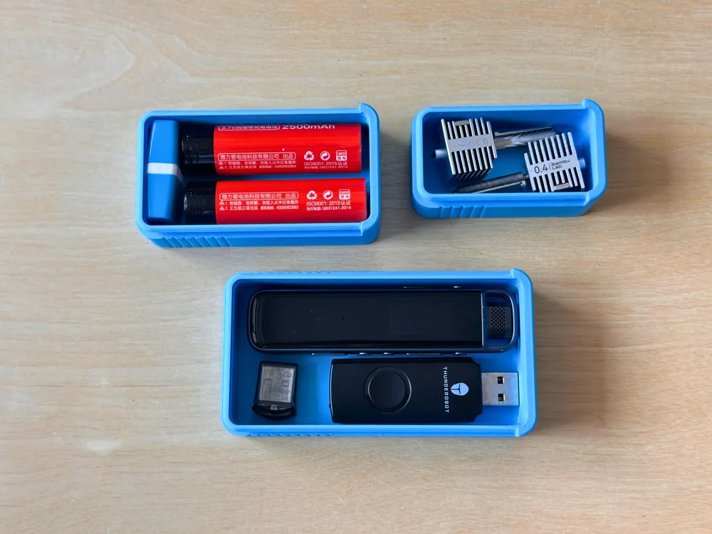 Mini Pocket Slide Box (6cm | 8cm | 10cm) – H2.5cm - Free 3D Print Model ...