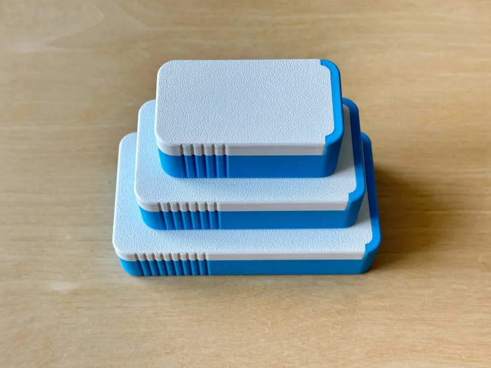 Mini Pocket Slide Box (6cm | 8cm | 10cm) – H2.5cm - Free 3D Print Model ...