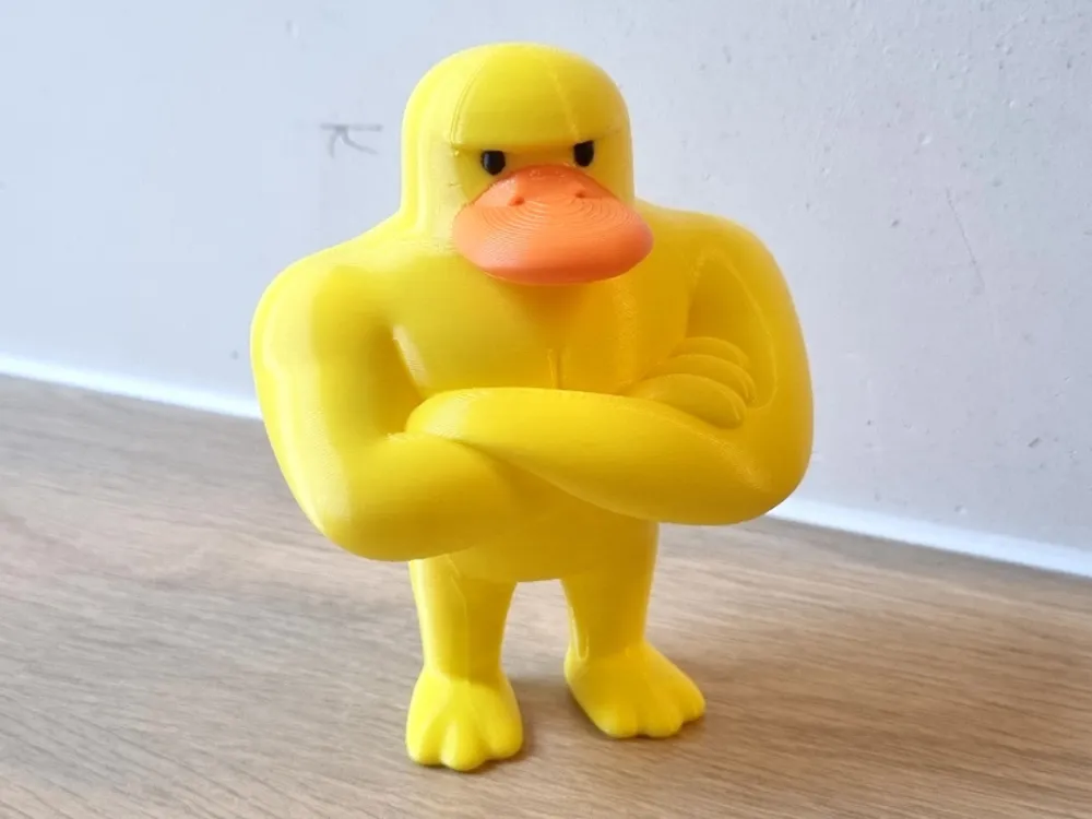 Super Strong Duck by Tom's Basement MakerWorld: Download Free 3D Models