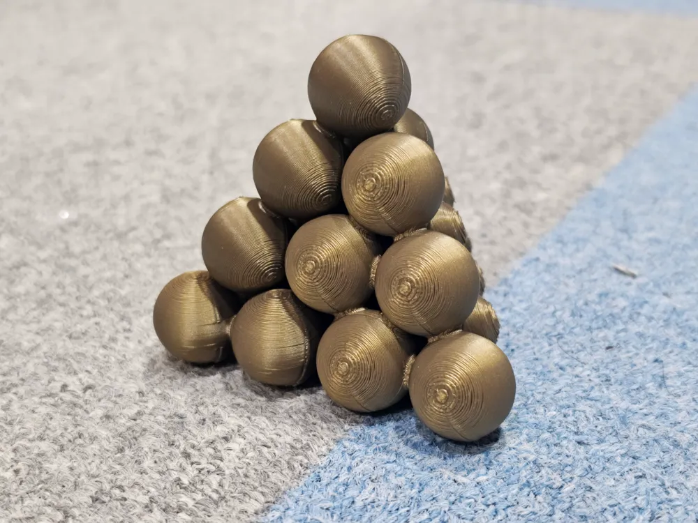 Pyramid Ball Puzzle by brianyang315 - MakerWorld