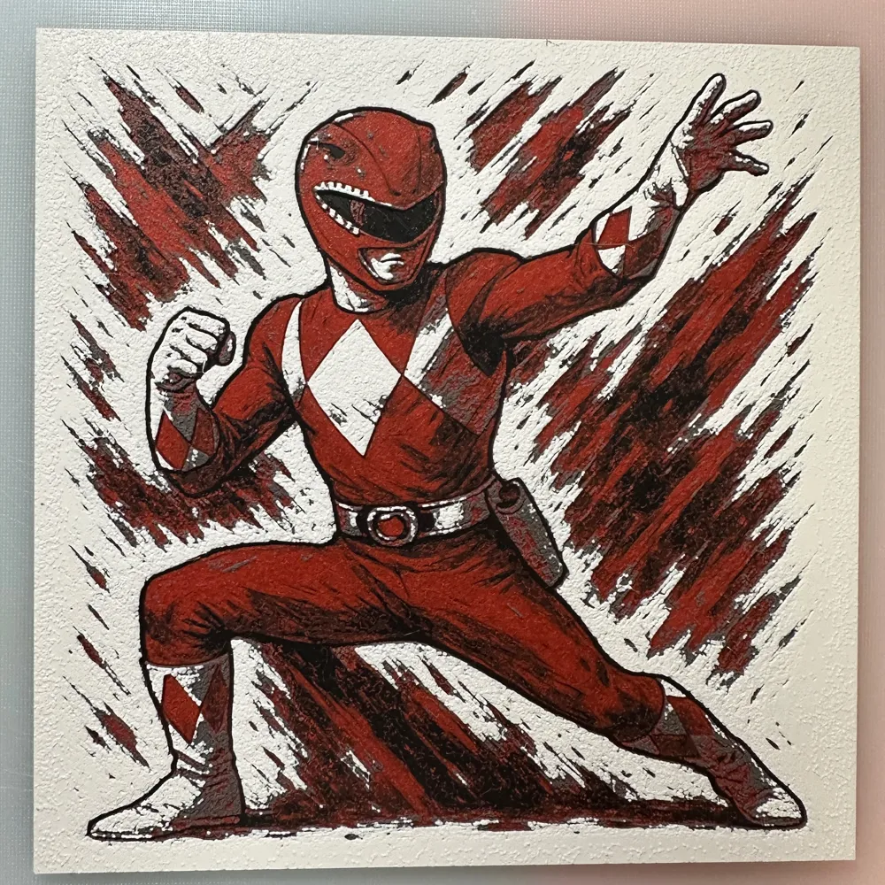 Red Power Ranger by A-Gang 3D Adventures MakerWorld: Download Free 3D ...