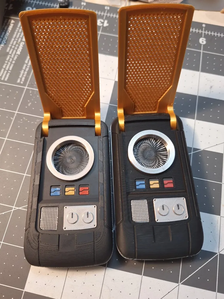 Star Trek Strange New Worlds Communicator EZ Build Remixed by Krag ...