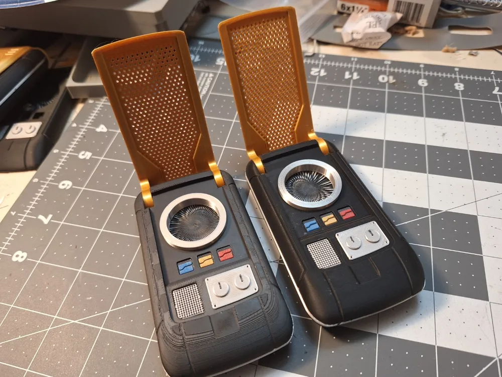 Star Trek Strange New Worlds Communicator EZ Build Remixed by Krag ...