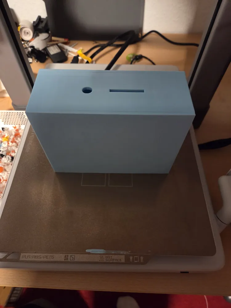 Non-openable piggy bank - Free 3D Print Model - MakerWorld