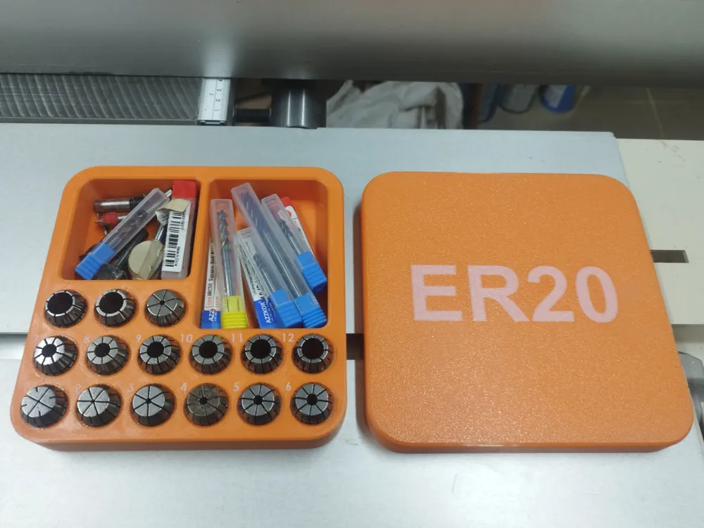 mill and ER20 collet box by Brouk12 - MakerWorld