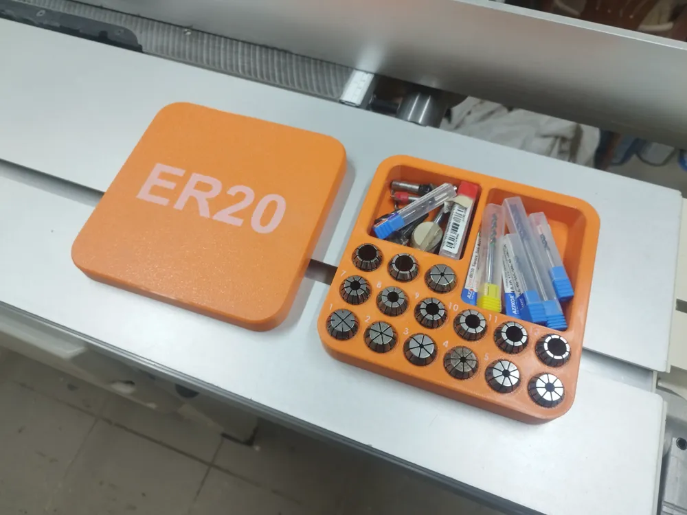 mill and ER20 collet box by Brouk12 - MakerWorld