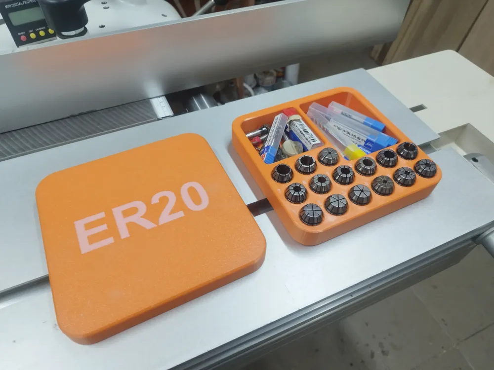 mill and ER20 collet box by Brouk12 - MakerWorld