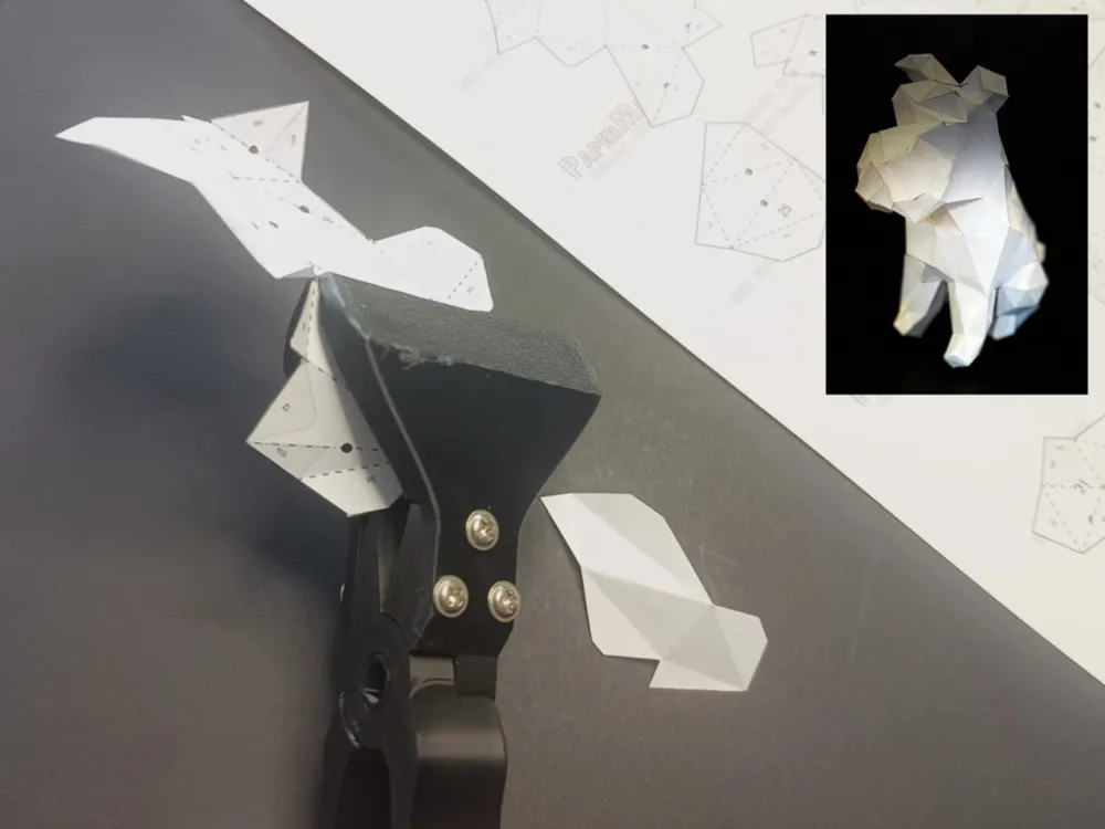 Folding pliers for 3D paper objects (papermaker) - Free 3D Print Model ...