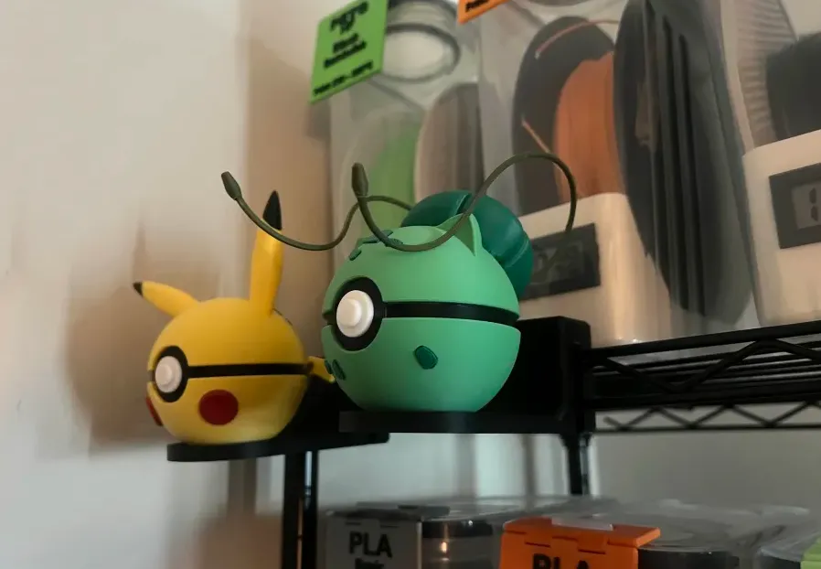 Wire Rack Shelving Pokeball Holder by Hop - MakerWorld