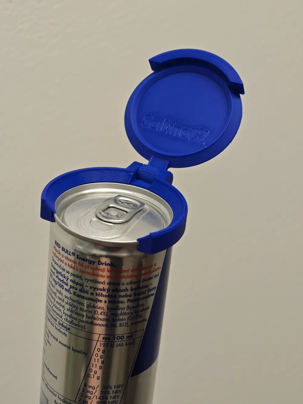 Red Bull can lid print in Place - Free 3D Print Model - MakerWorld