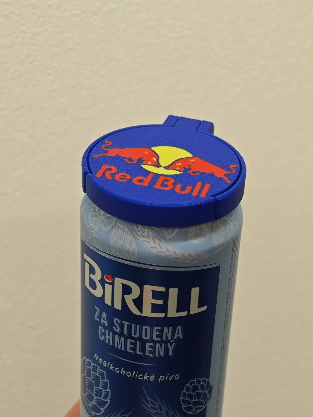 Red Bull can lid print in Place - Free 3D Print Model - MakerWorld