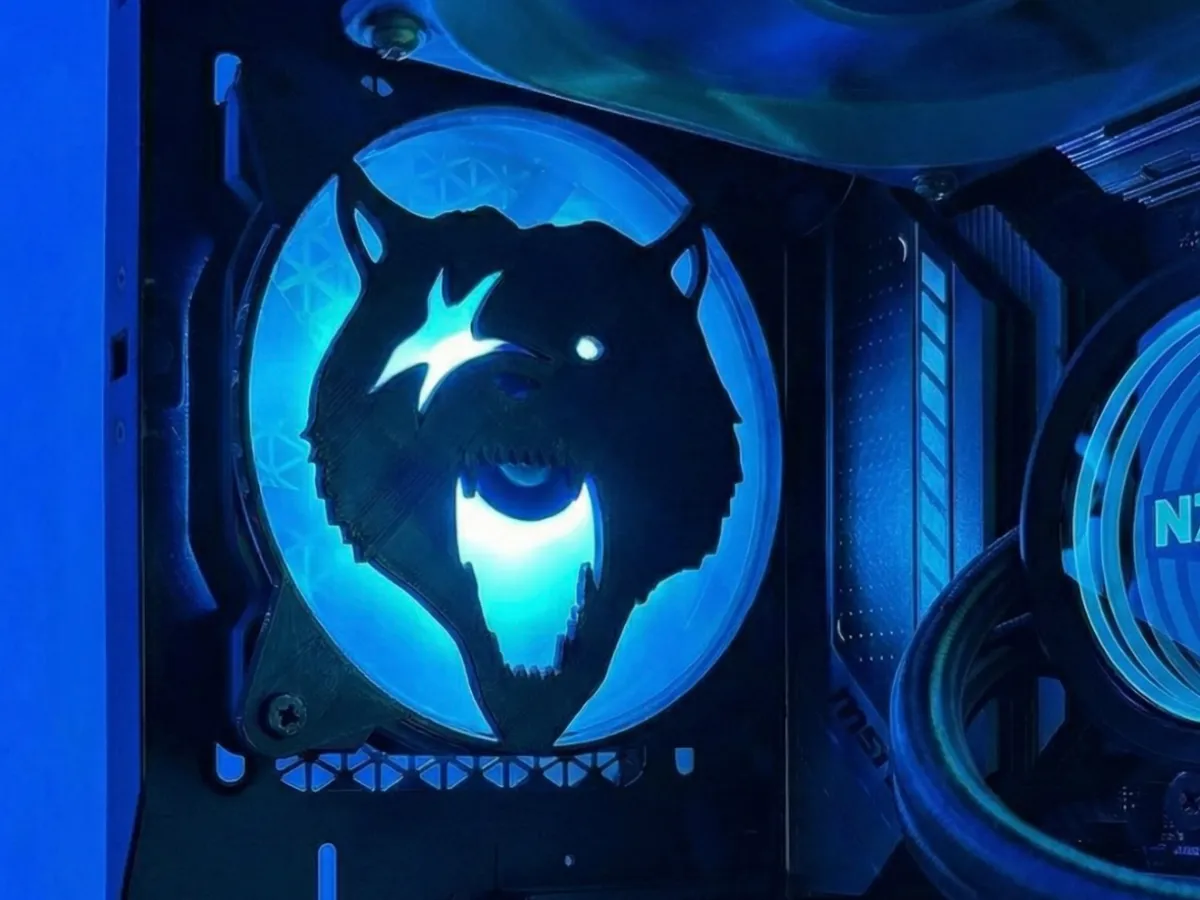 Solo Leveling Tank PC风扇格栅 - 免费 3D 打印模型 - MakerWorld