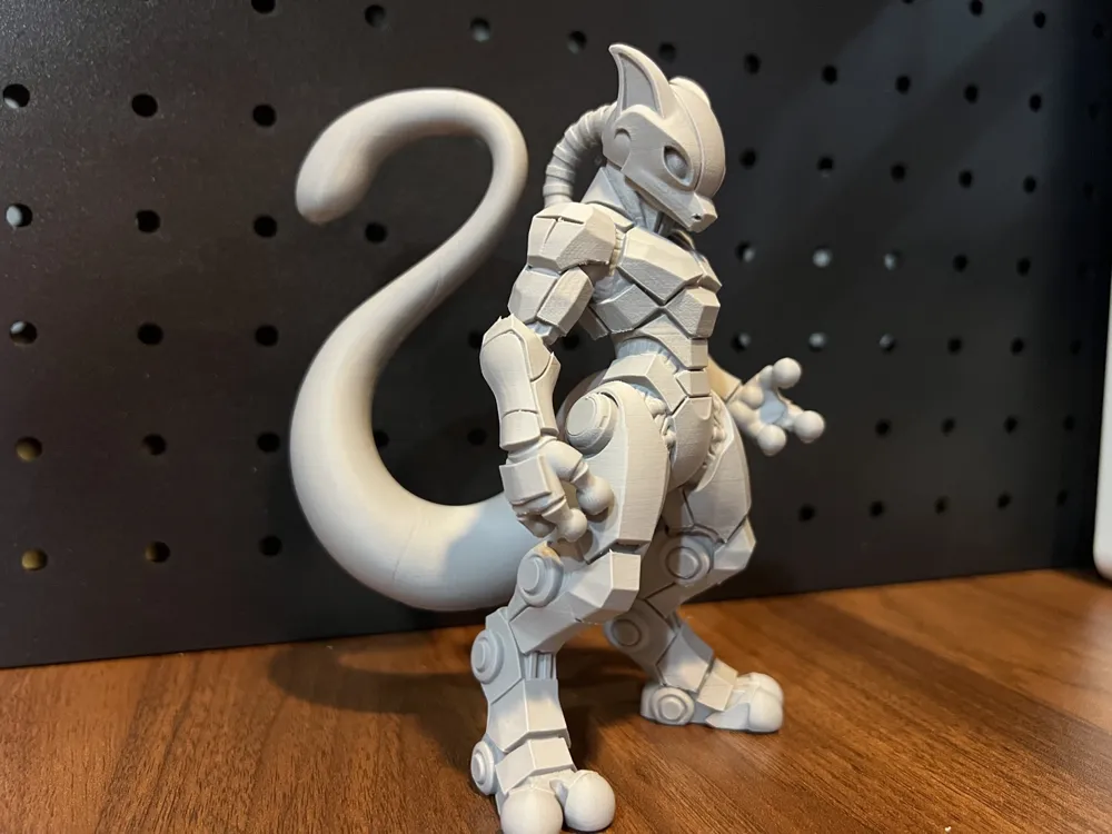 Mecha Pokemon Series ‧ Mewtwo Full-Body Statue by AT62 MakerWorld ...