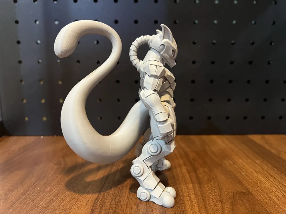 Mecha Pokemon Series ‧ Mewtwo Full-Body Statue by AT62 MakerWorld ...