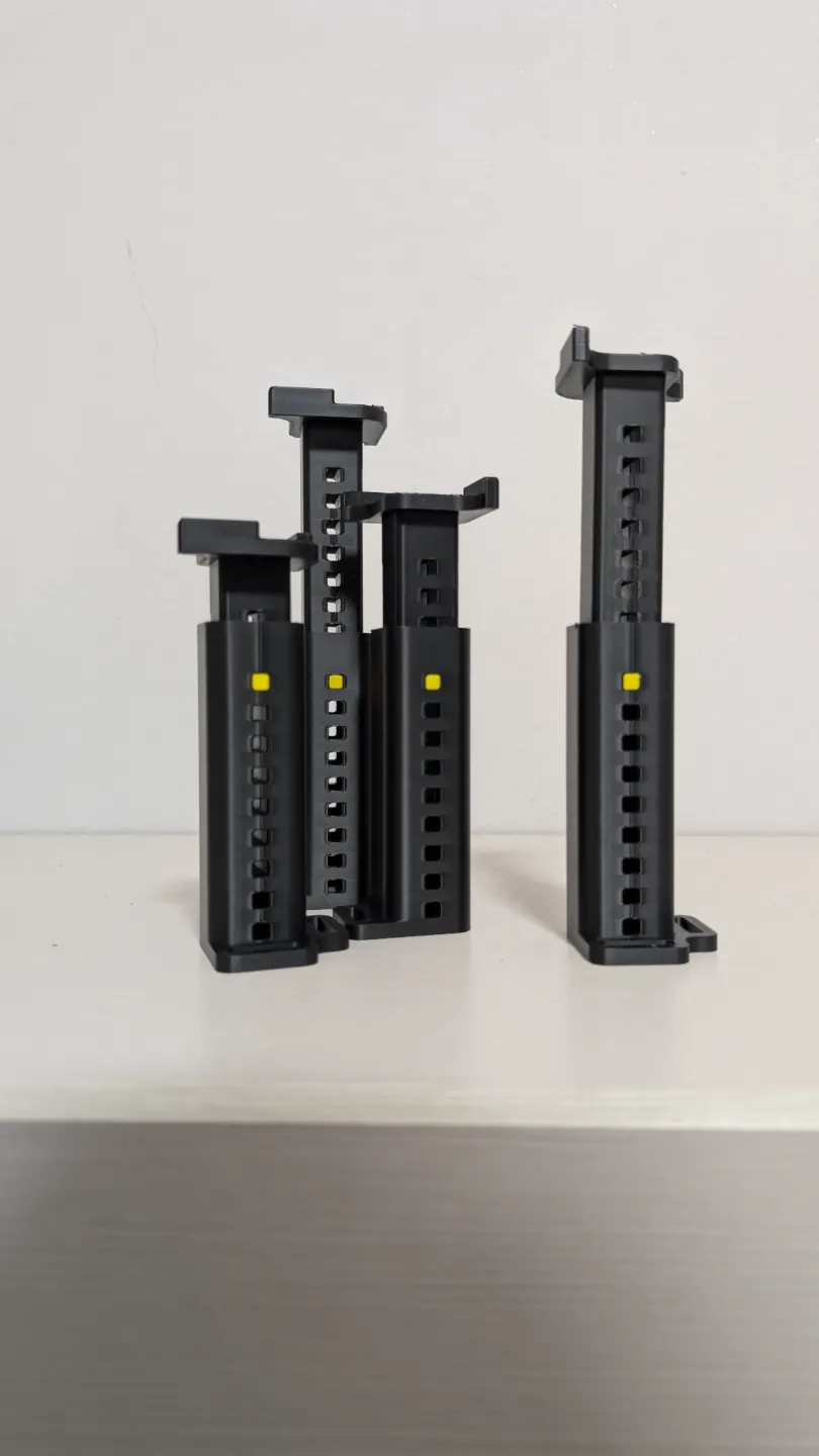 Adjustable Monitor/laptop base riser by M3D WORKS MakerWorld: Download Free 3D Models