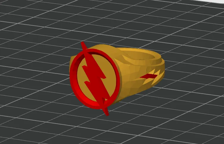 Flash Ring - Free 3D Print Model - MakerWorld