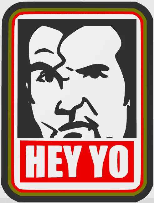 Razor Ramon Hey Yo Lightbox by jmf4408 - MakerWorld