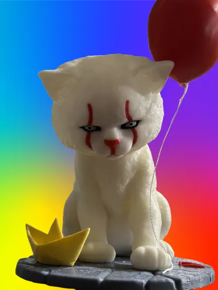 Pennywise Cat by Guy MakerWorld: Download Free 3D Models