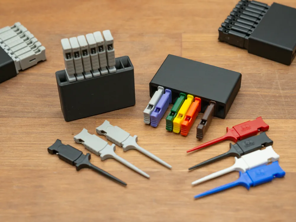 Customizable holder for micro hooks by flummer - MakerWorld