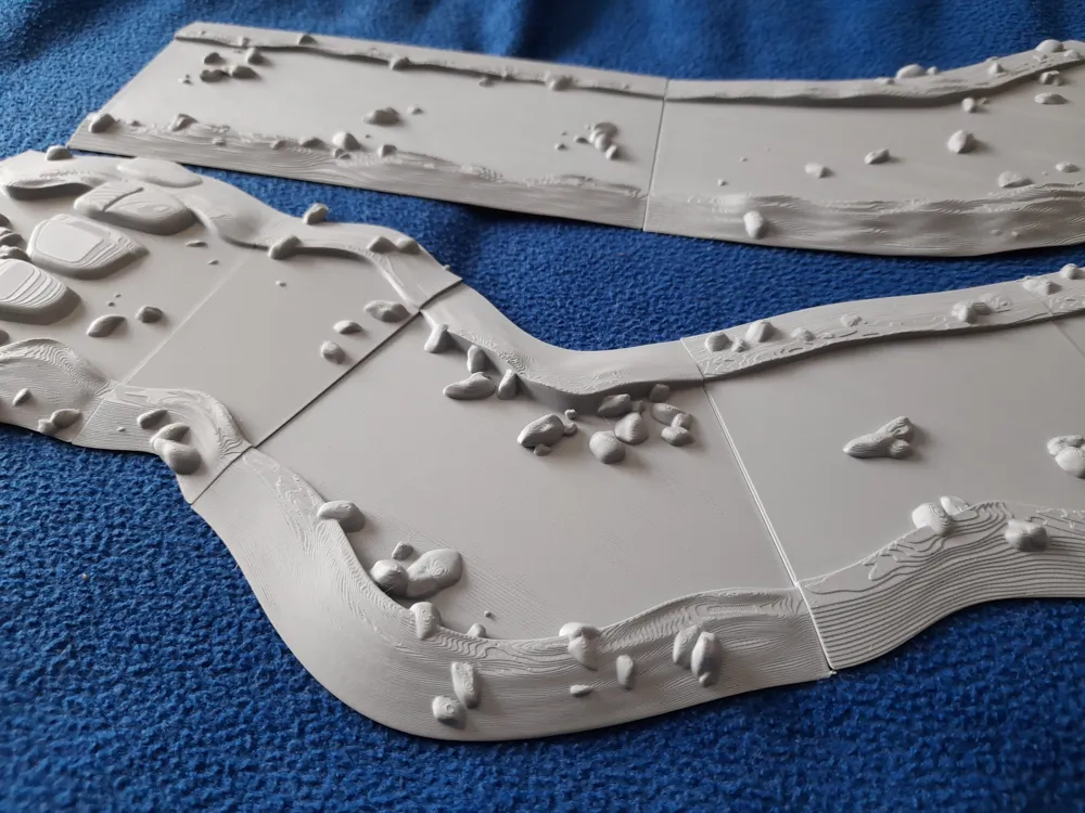 Modular Wargaming Terrain, Bend, Short by The Terrain Atelier ...