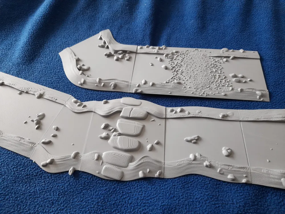 Modular Wargaming Terrain, Bend, Short by The Terrain Atelier ...