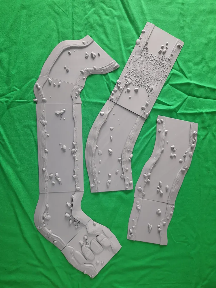 Modular Wargaming Terrain, Bend, Short by The Terrain Atelier ...