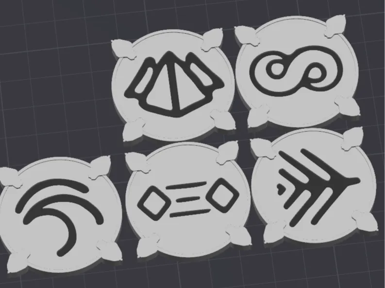 Warframe focus lens / school - Free 3D Print Model - MakerWorld