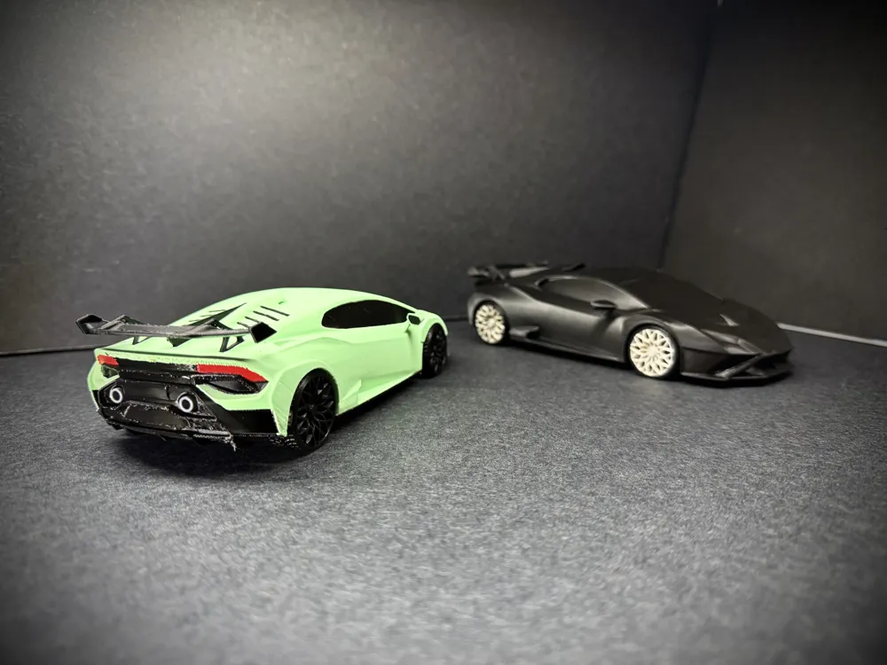 Lamborghini Huracan STO 1/24 Scale Color Model! - Free 3D Print Model ...