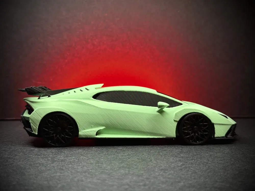 Lamborghini Huracan STO 1/24 Scale Color Model! - Free 3D Print Model ...