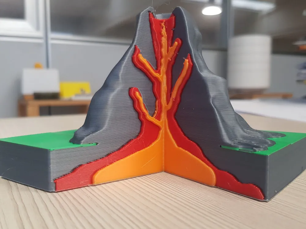Volcano Anatomy by materialize MakerWorld: Download Free 3D Models