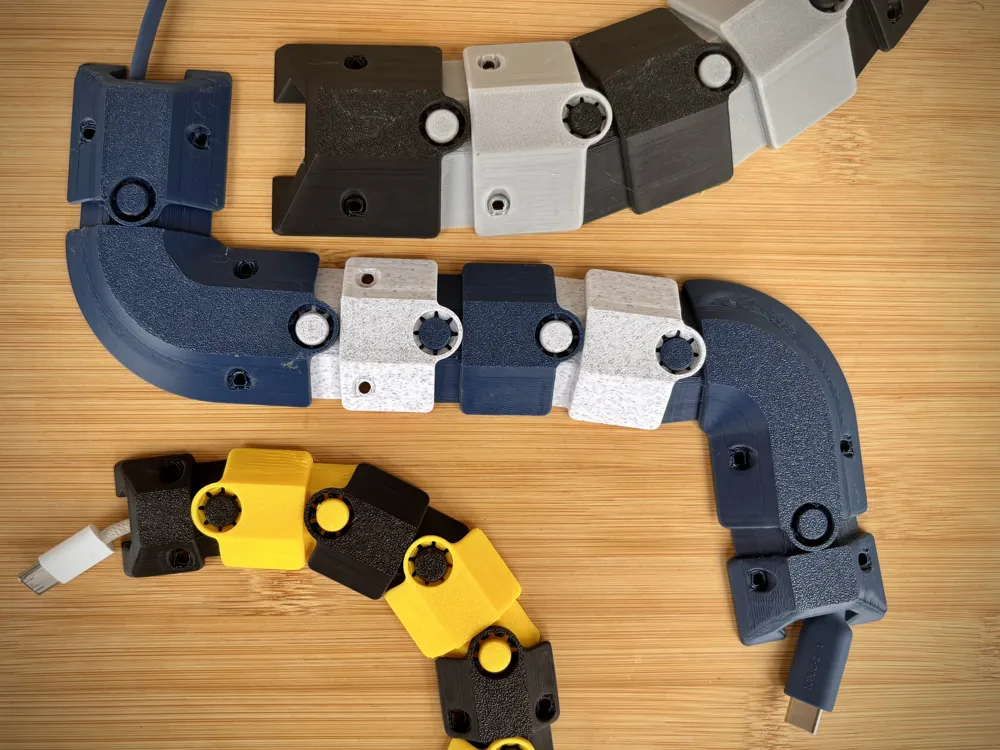 Cable Protection | Cable Chain | Cable Guard - Free 3D Print Model ...