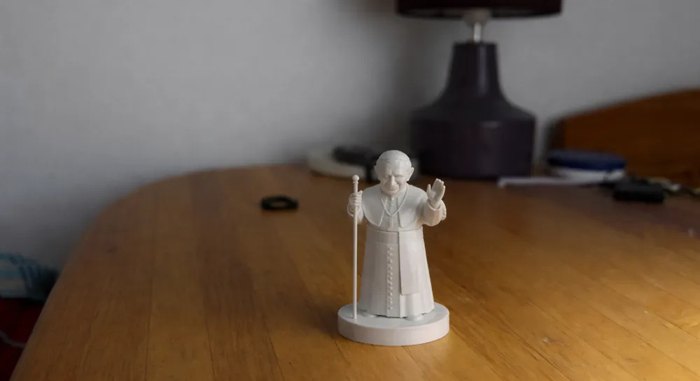Pope John Paul II – Iconic Religious Figure - Free 3D Print Model ...