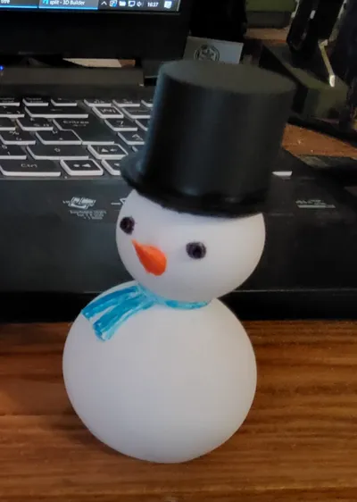 Simple Snowman by Klem-K - MakerWorld