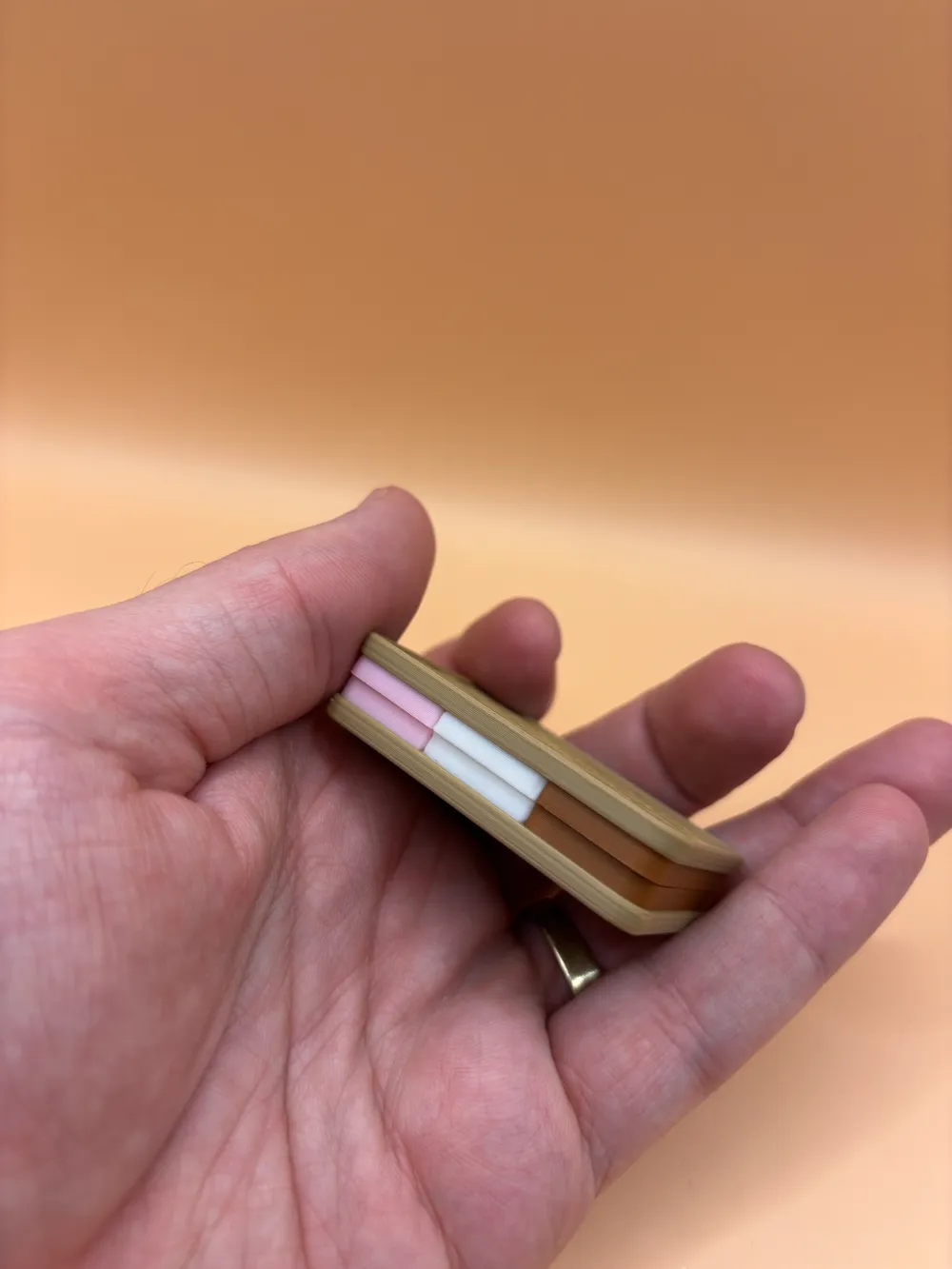 Neapolitan Ice Cream Sandwich Fidget Slider by 3deeznuts MakerWorld ...