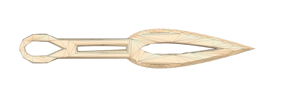 Kunai / Throwing Knife by Raik - MakerWorld