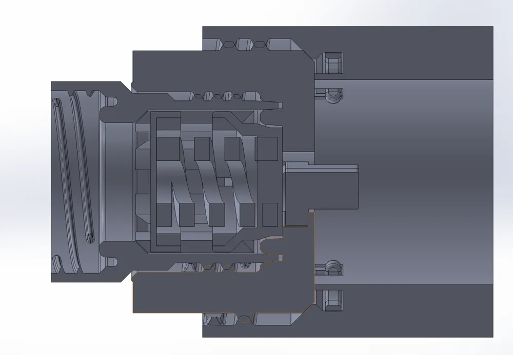 water stop valve V2 （QDC） by hanx MakerWorld: Download Free 3D Models
