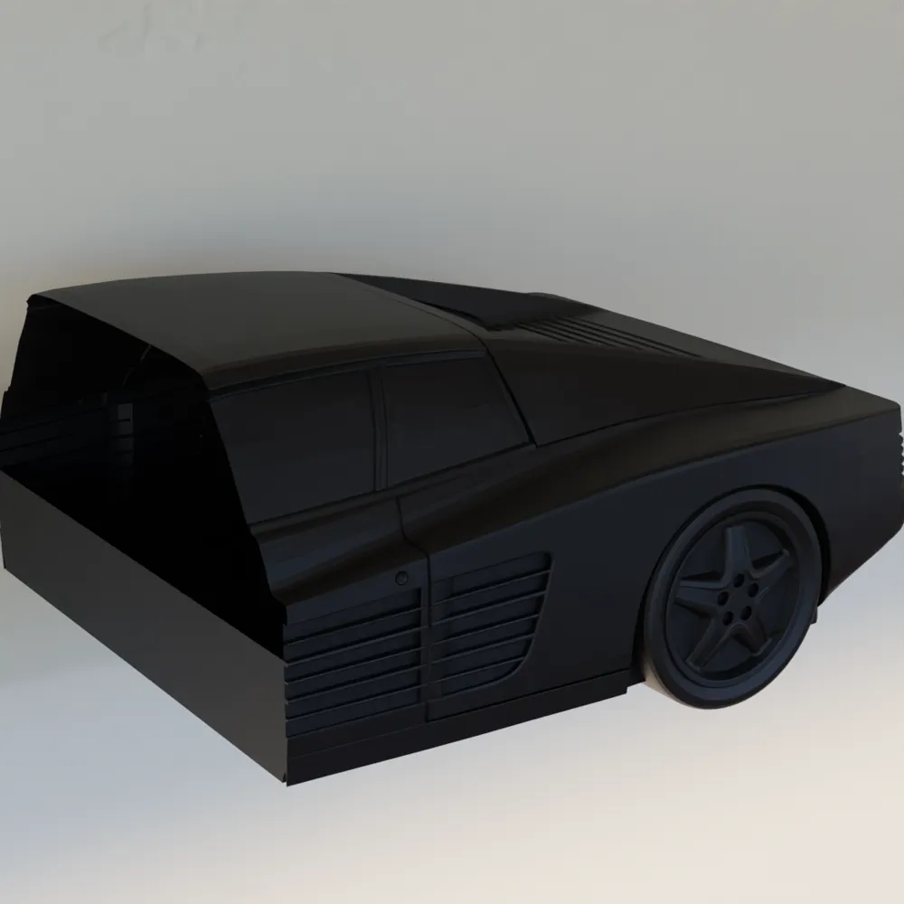 ferrari testarossa 512 - B – Kostenloses 3D-Druckmodell – MakerWorld