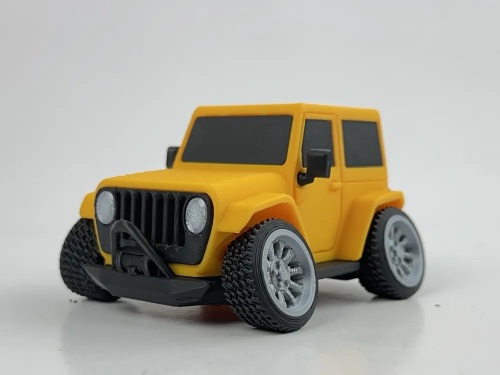 Tooned Jeep by soarpix MakerWorld: Download Free 3D Models