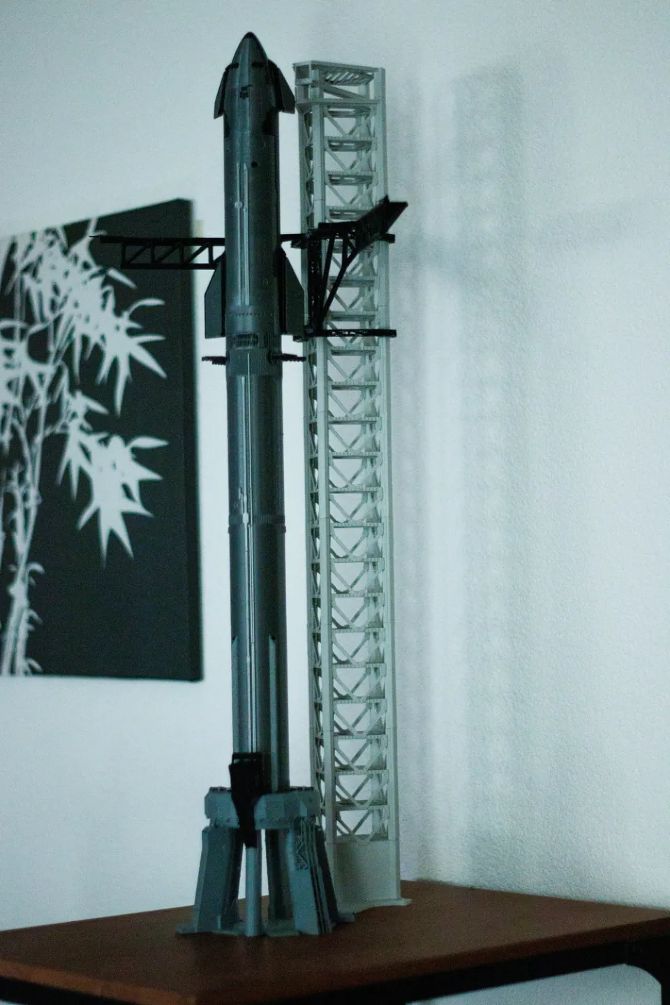 Starship launch tower - Free 3D Print Model - MakerWorld