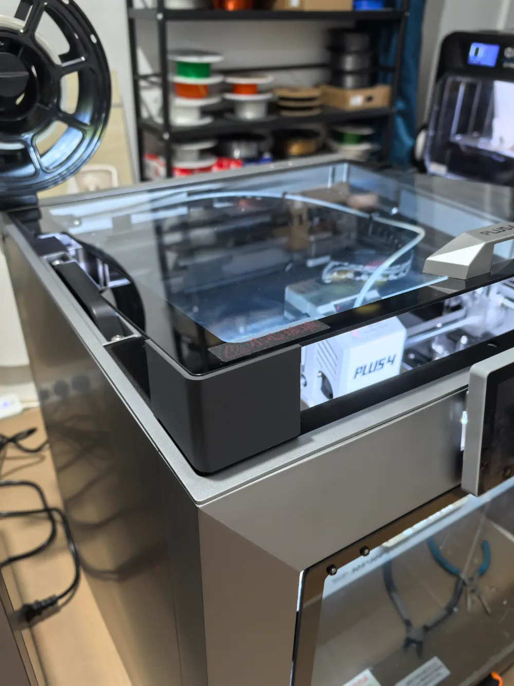 Qidi X-Plus 4 Glass Plate Support Riser for Enhanced Cooling by 星云丿长歌 ...