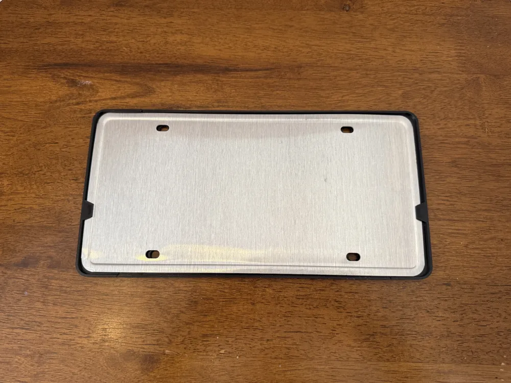 USA Flag License Plate Frame - Free 3D Print Model - MakerWorld
