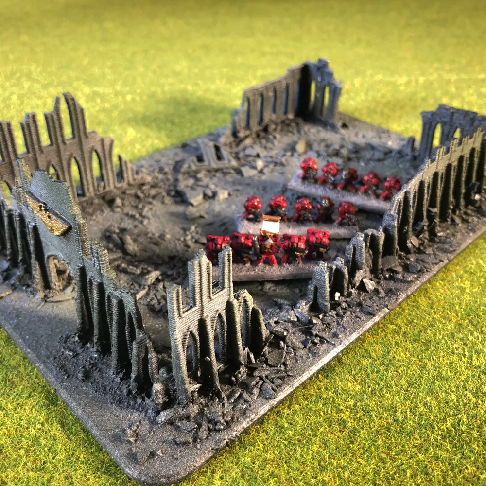 Epic Scale Terrain: Large Imperium Ruins #2 by fractalnoise - MakerWorld