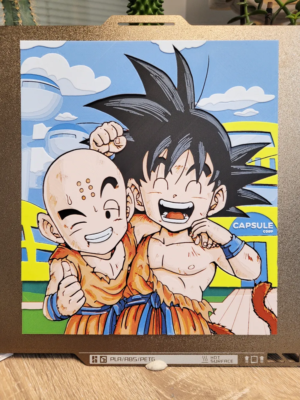 Goku And Krillin After Fight - Dragonball Hueforge by Vincent111 ...