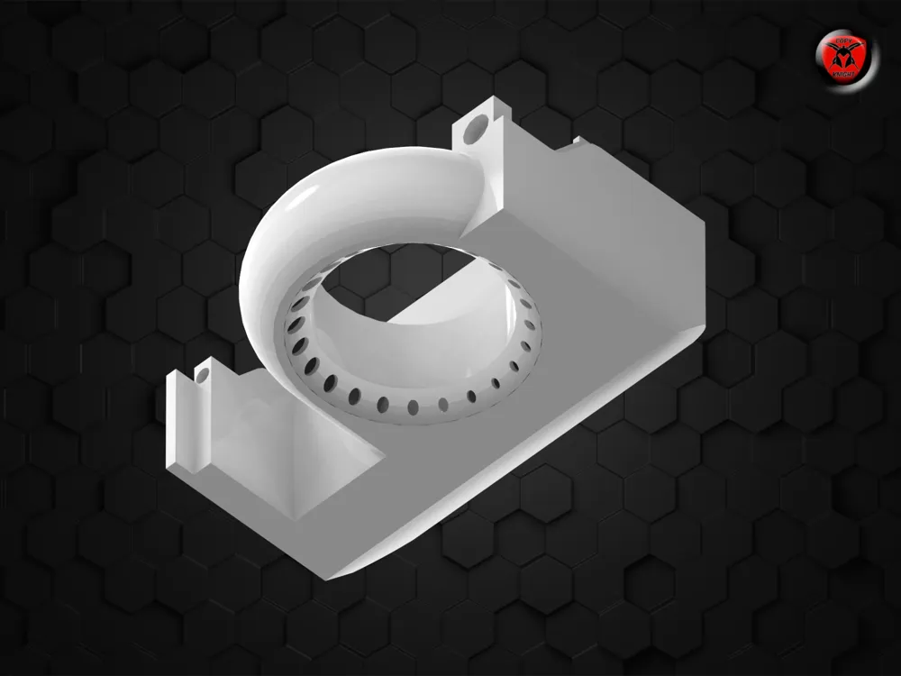 Fan Flow 360 Toroidal Air Duct X1E by CopyKnight - MakerWorld