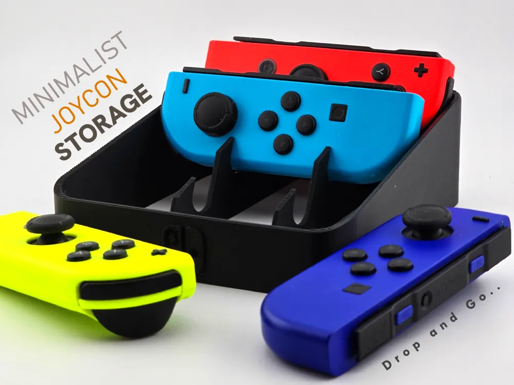 Nintendo Switch Joycon Holder by AkiPRINT - MakerWorld